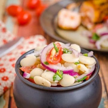 Ensalada de Pallares ~ Lima Beans Salad for Food of the World ...