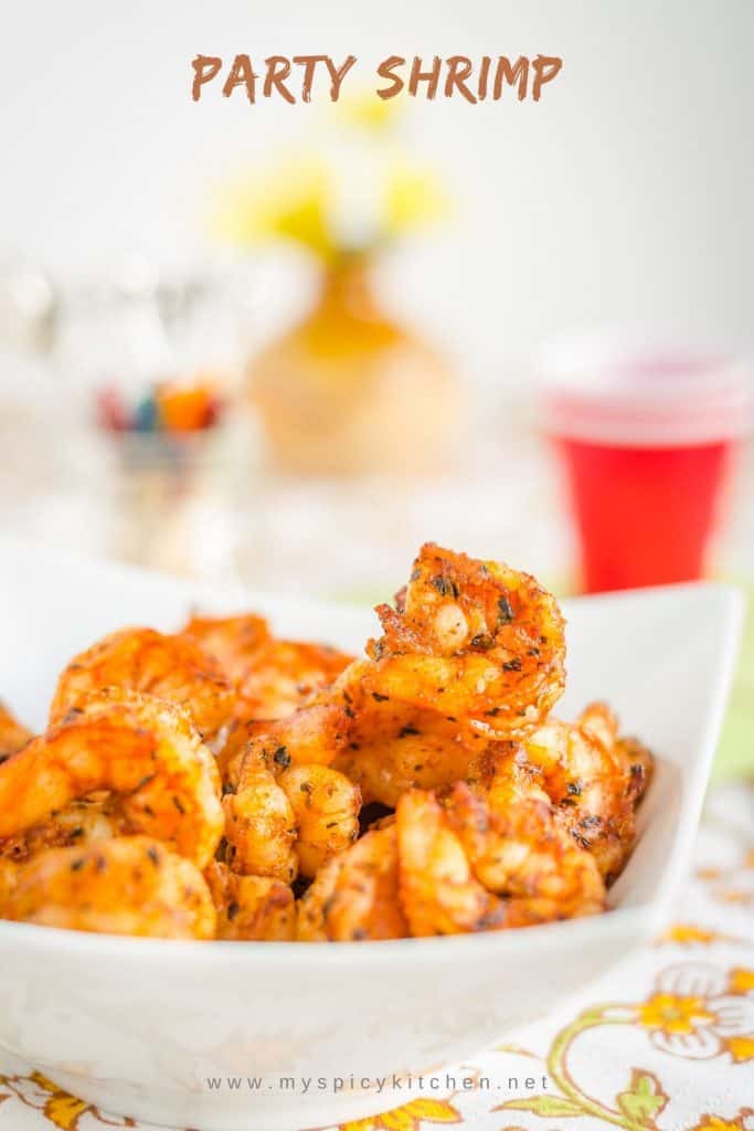 Party Shrimp Recipe - MySpicyKitchen