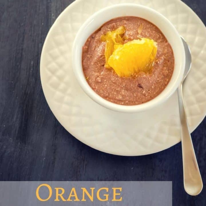 3 Ingredient Orange Nutella Ricotta Cheese - MySpicyKitchen