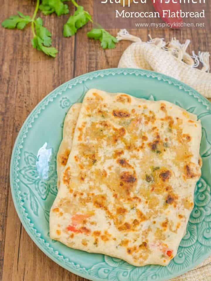 Bakshalu - Green Gram Stuffed Sweet Flatbread - MySpicyKitchen