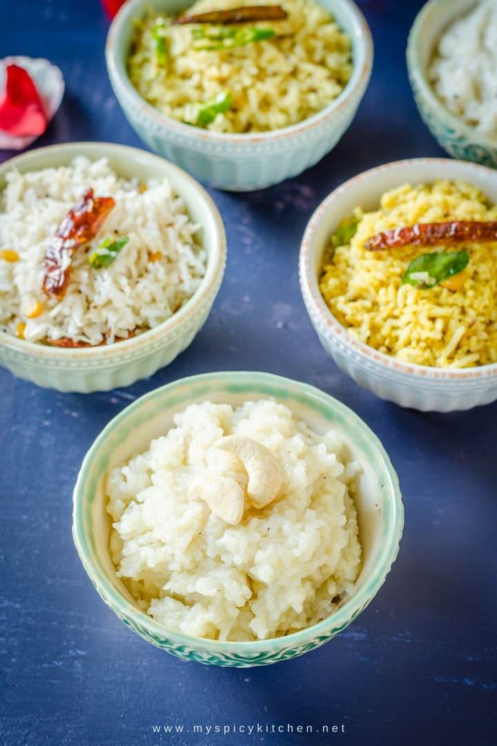 Saddula Bathukamma - Festive Thali - MySpicyKitchen