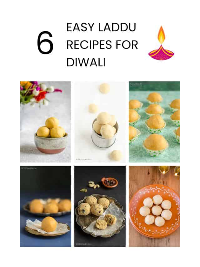 Easy Laddu Recipes for Diwali - MySpicyKitchen