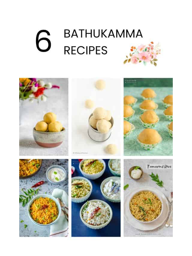 Saddula Bathukamma Recipes - MySpicyKitchen