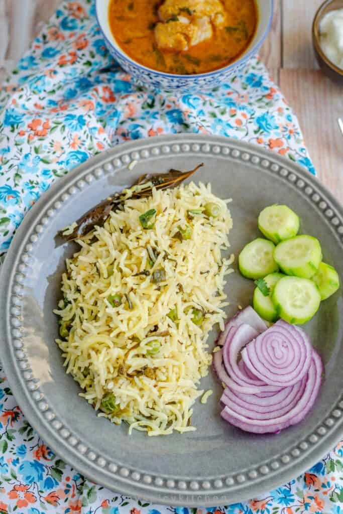 Methi Pulao Recipe - MySpicyKitchen