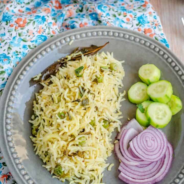 Methi Pulao Recipe - MySpicyKitchen