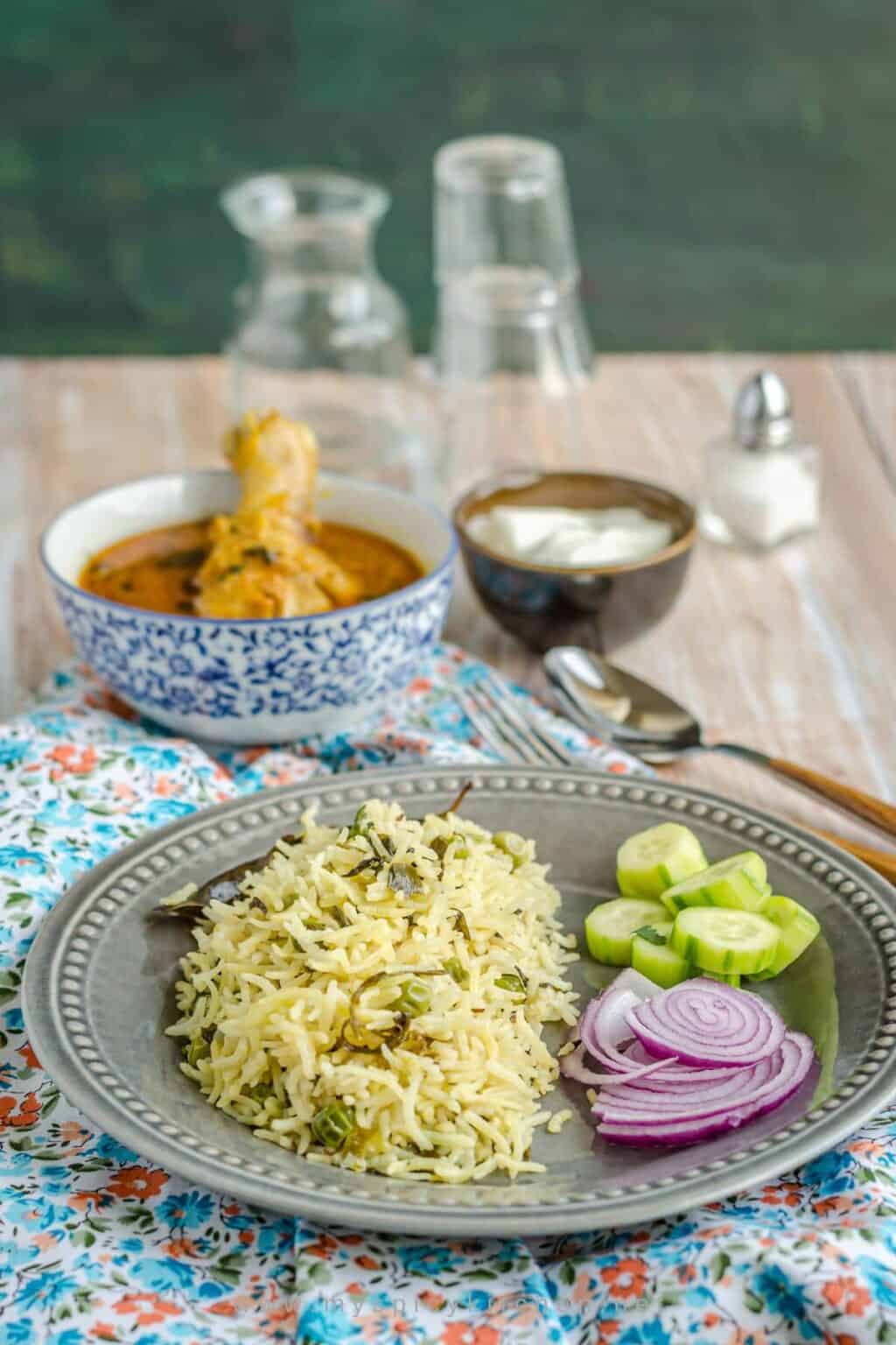 Methi Pulao Recipe - MySpicyKitchen